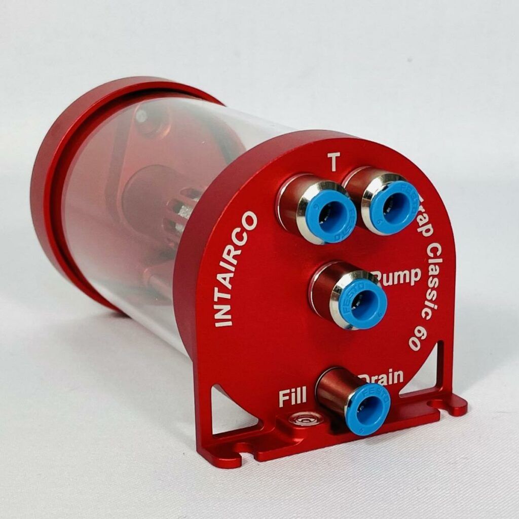 Intairco iTrap 60 (250ml) Classic Pro Dual Inlet, Festo 6mm QS ...