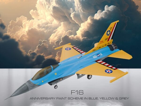 FTL Innovation - F-16 - 2.07m Scale Jet Anniversary mit Einziehfahrwerk ...