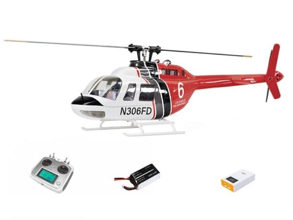 Bell-206 V3 - Smart Scale Helikopter - GPS RTF-Set - Modellflug Kompetenzcenter Schweiz GmbH
